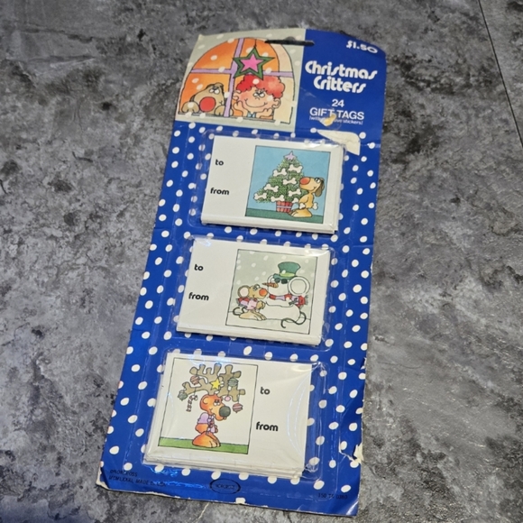 Norcross | Holiday | Christmas Critters 24 Count Gift Tags | Poshmark